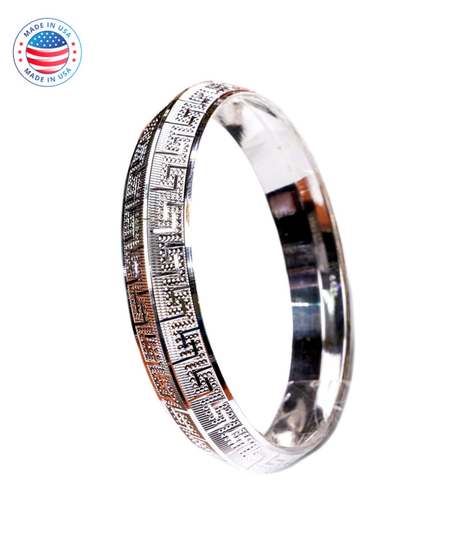 Custom Punjabi Kada | 925 Sterling Silver Sikh Khalsa Bracelet ...