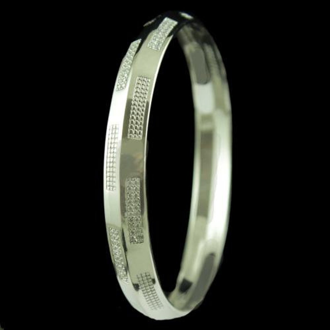 Pure 999 Silver MEN Sikh/punjabi Kada/kara Silver Bracelet Kada Kara Cuff - Etsy