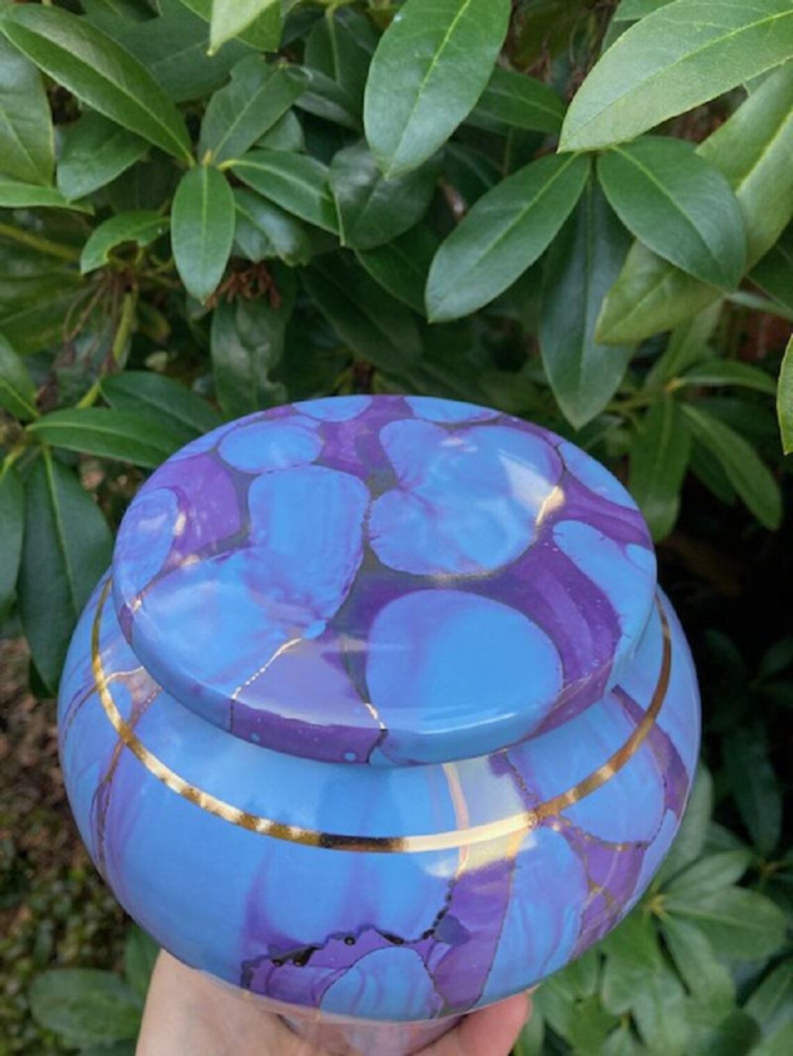 Ceramic Cremation Urn for Ashes Funeral Urns Handmade Urns Burial Urn ...
