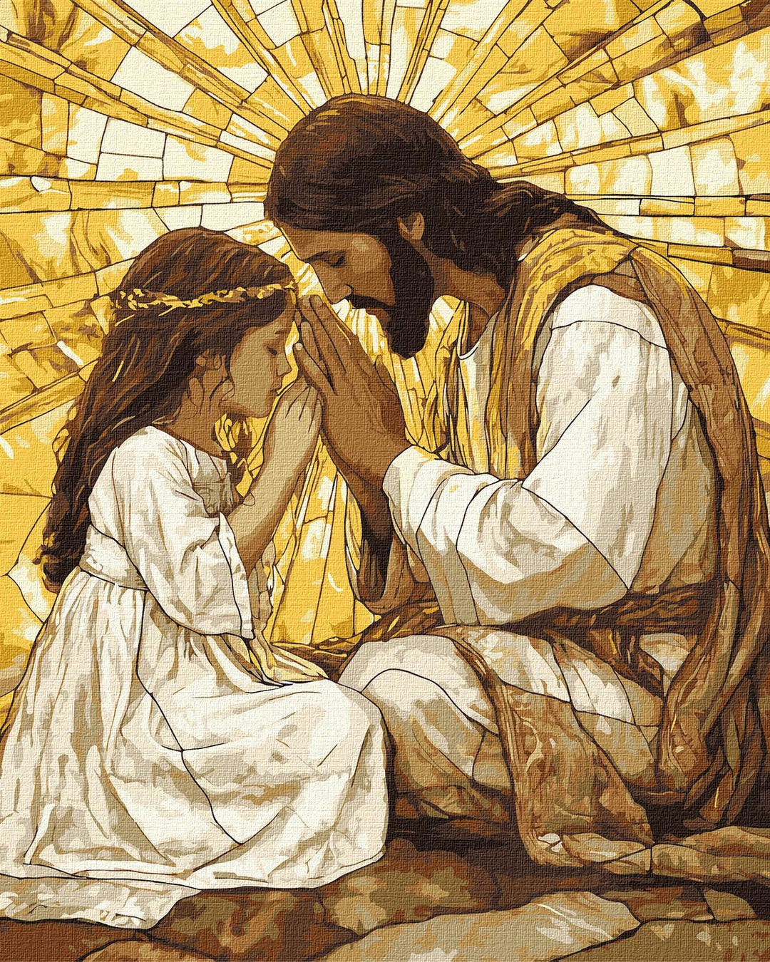 Jesus Christ Paint by Numbers Kit DIY Gift for Her Birthday Gift - Etsy