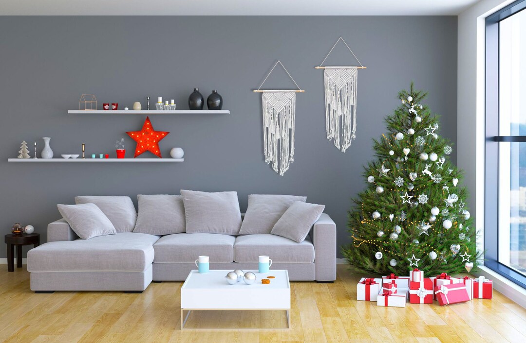 Modern Macrame Wall Hanging and Bohemian Decor for Room - Etsy