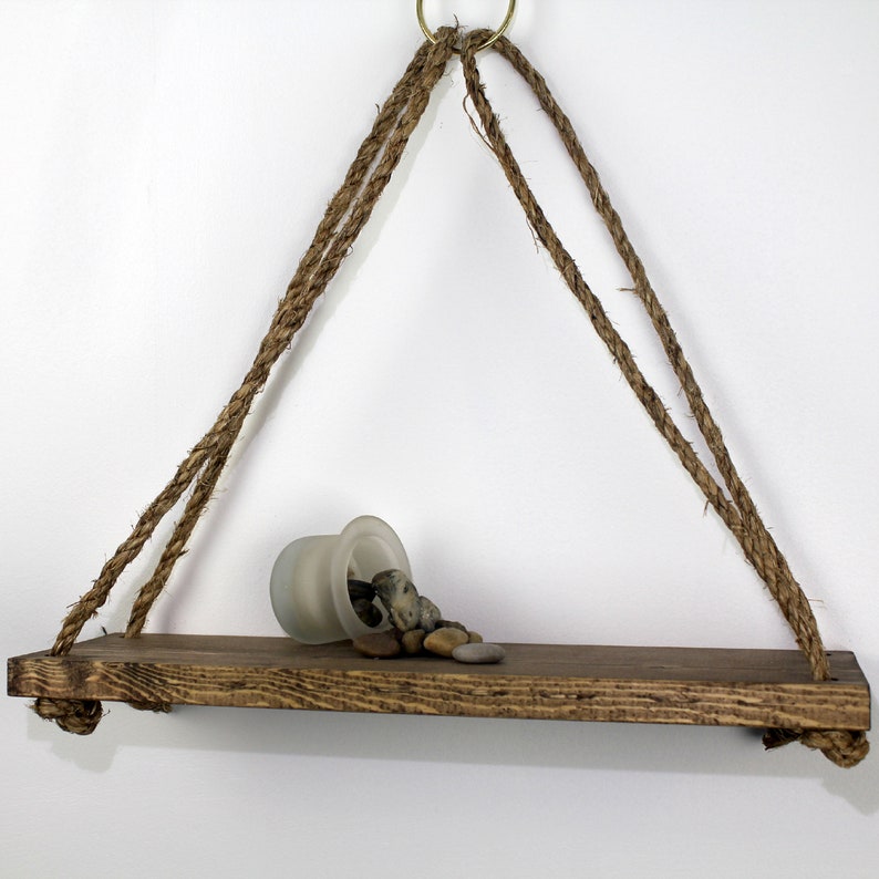 Versatile Rustic Hanging Shelf - Etsy