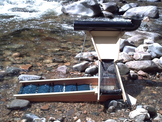 DIY High Production Sluice Box With Classifier Assembly Plans - Etsy UK