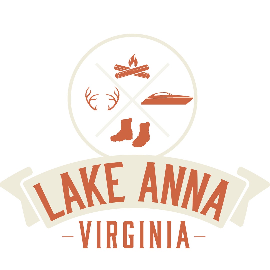 Lake Anna Virginia Logo Vector PNG Logo for Download - Etsy