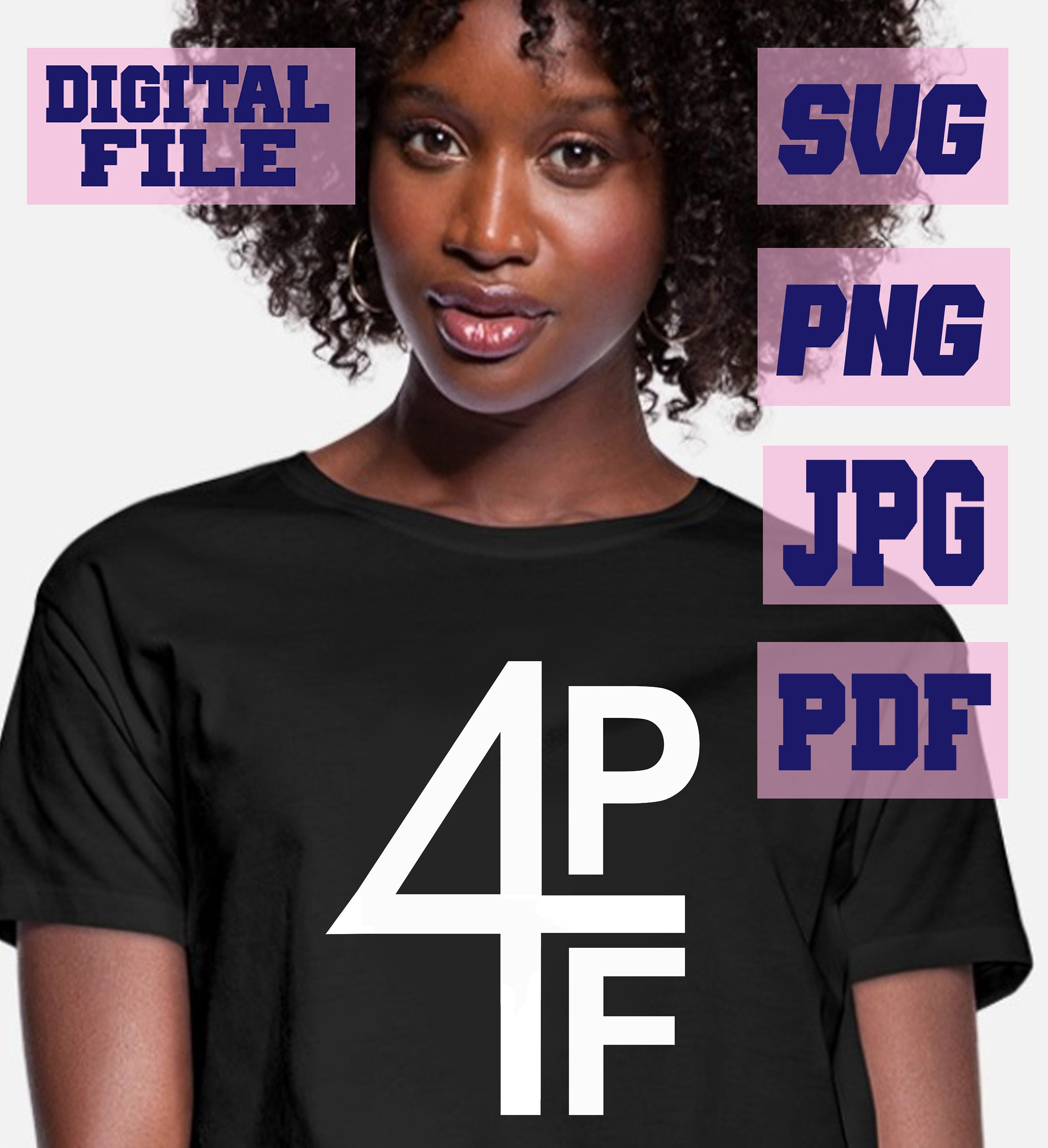 Svg/png/pdf/jpg 4PF Vector Cutting File for Cricut..instant - Etsy Canada