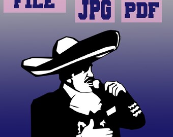 Vicente Fernandez Jpg Png - Etsy UK