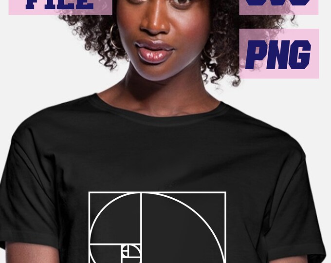 Golden Ratio Symbol, Phi, SVG, PNG, DXF Download Files - Etsy Canada