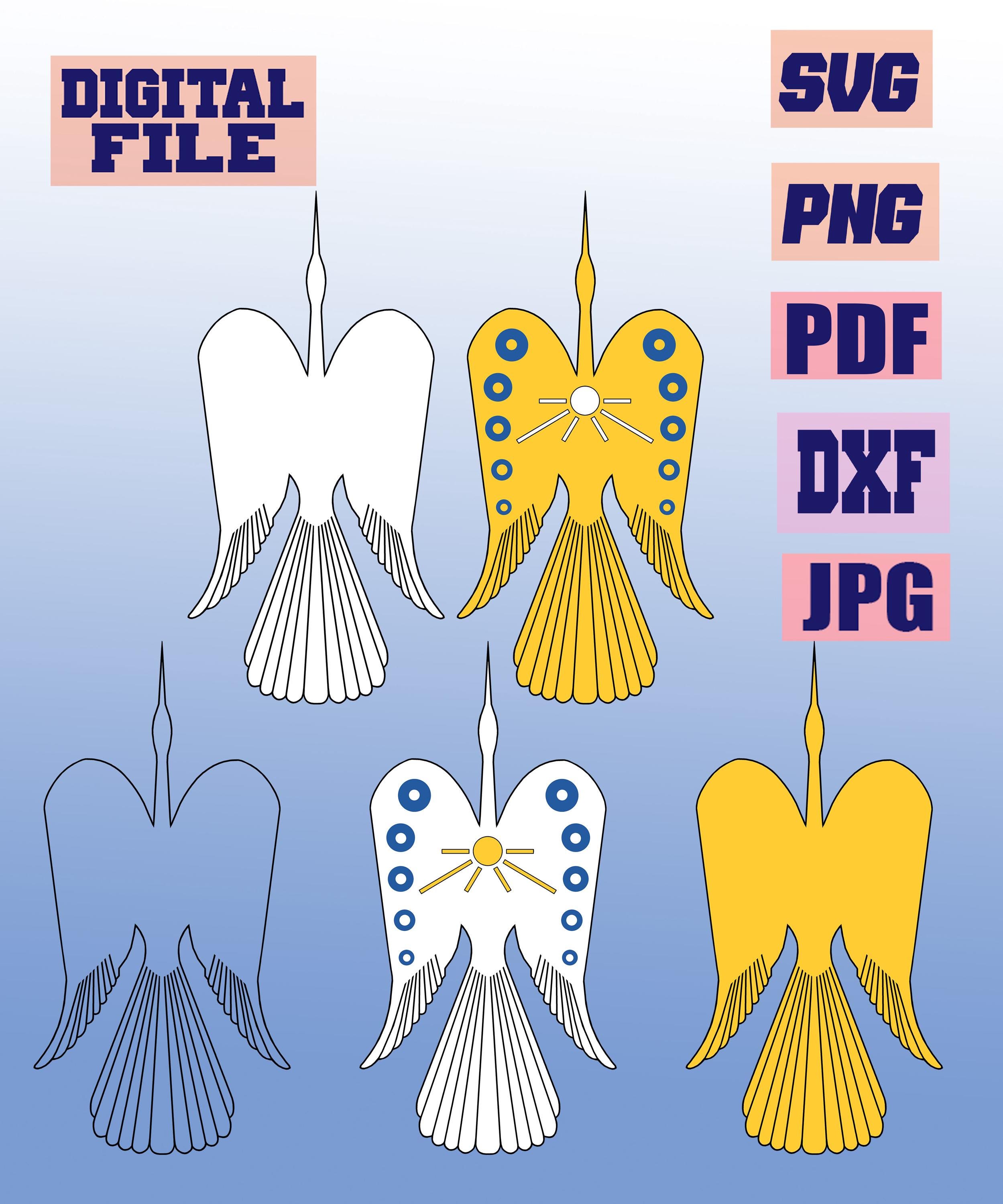 Svg/png/jpg/pdf/dxf Navajo Waterbird Design Water Bird, 5 Designs ...