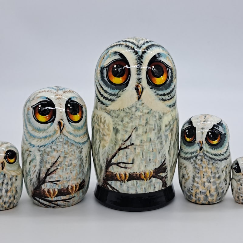 Owl Nesting Dolls - Etsy