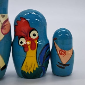 Cartoon Super Heroes Nesting Doll 5'' Tall Hand - Etsy