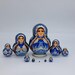 Nesting Dolls, Matryoshka angel With Arch 7 Tall,5 Pieces Inside.hand ...
