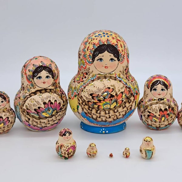 Russian Stack Dolls - Etsy