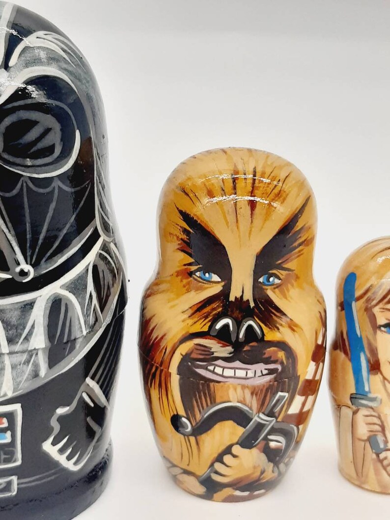Cartoon Movie Hero Nesting Dolls Matryoshka 4 Tall 5 - Etsy