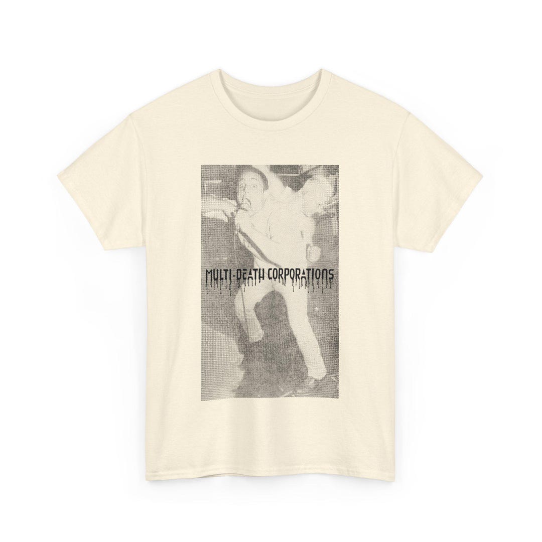 MDC Tee-shirt, Multi Death Corporations, Unisex, American Hardcore Punk ...
