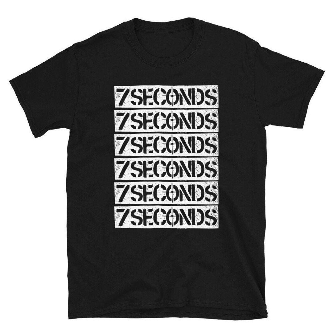 7 Seconds T-shirt Vintage Hardcore Punk Straight-edge Sxe - Etsy