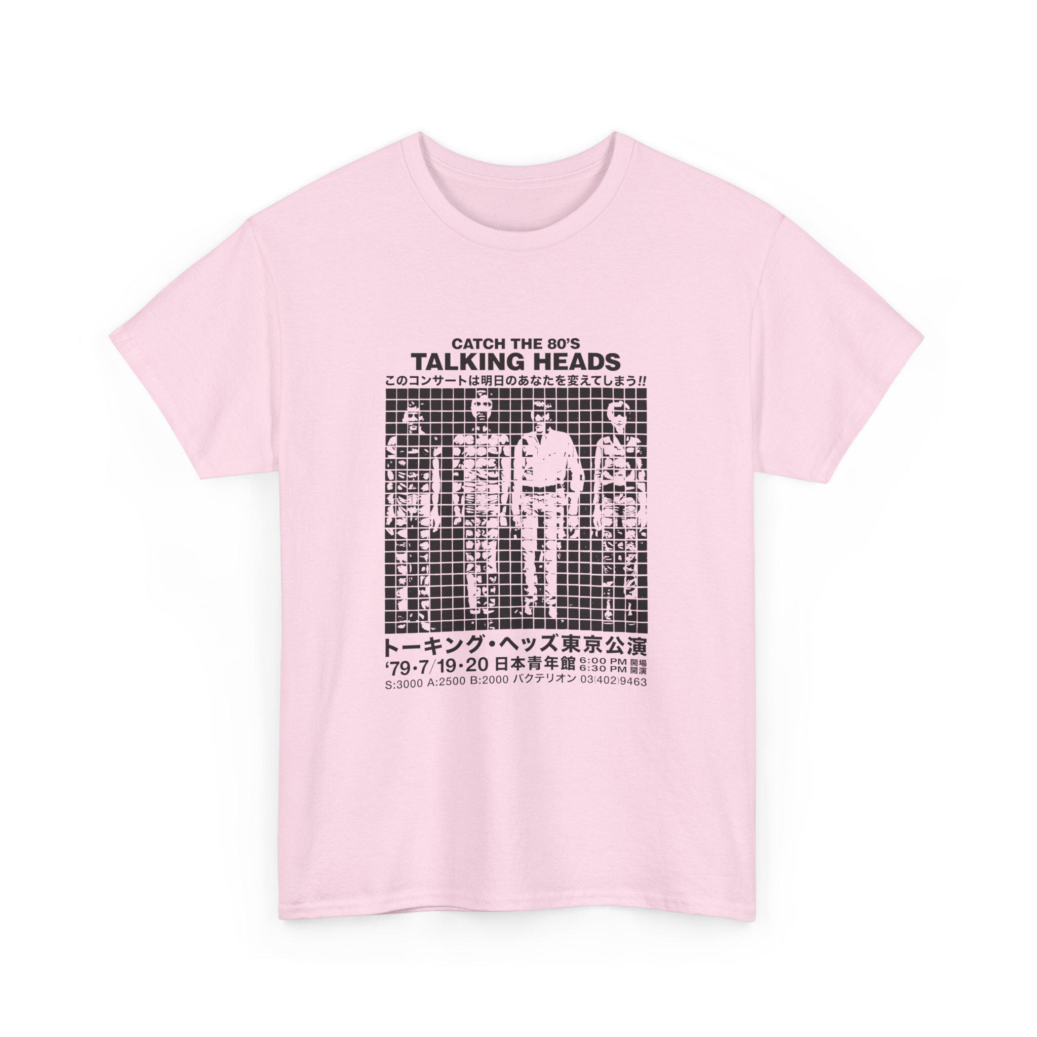 Talking Heads Live Japan 79, Unisex T-shirt Alternative Rock Talking Heads Live Japan 79, Unisex T-shirt Alternative Rock