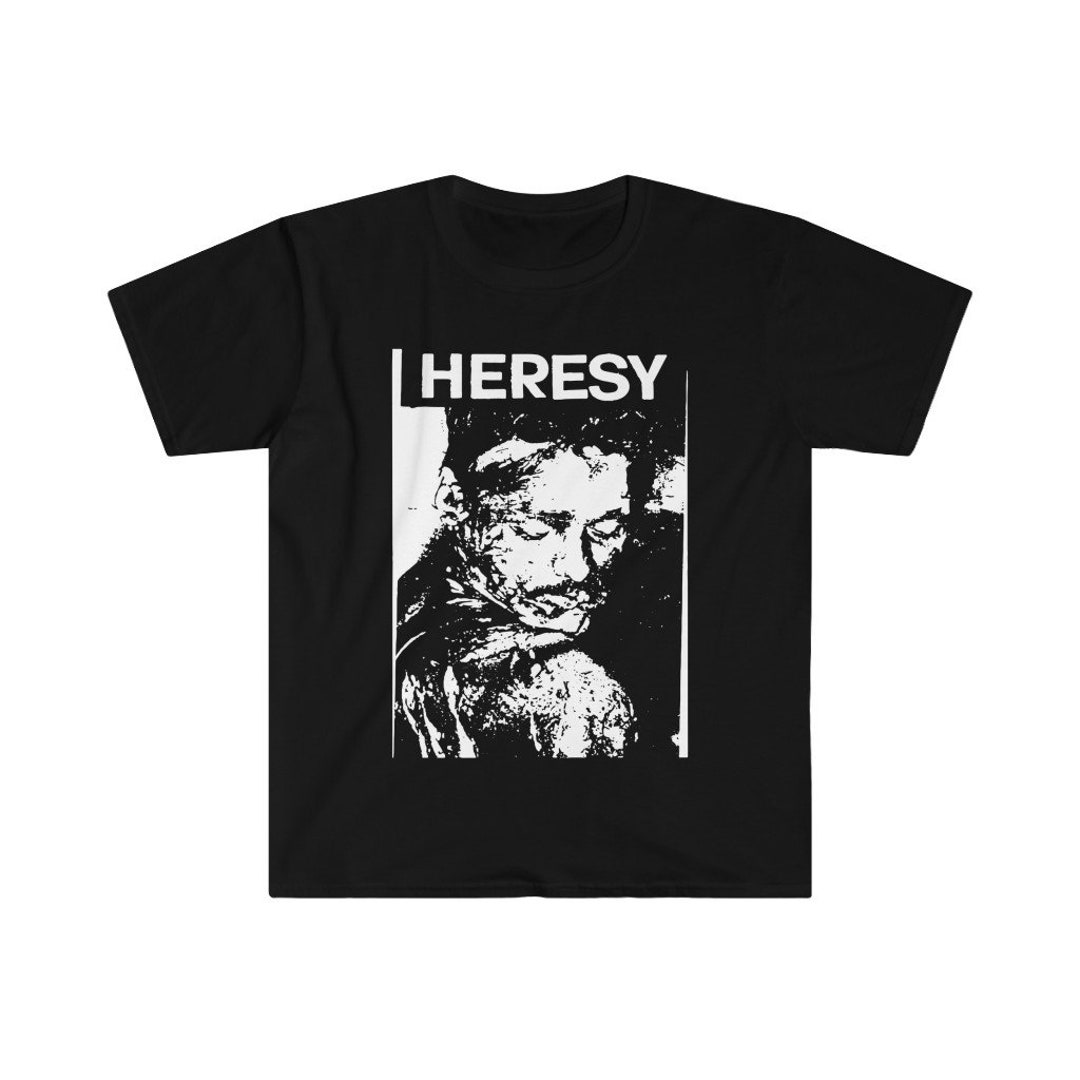 Heresy Tee-shirt, Photocopy, Unisex Short Sleeve Tee, UK Vintage Speed ...