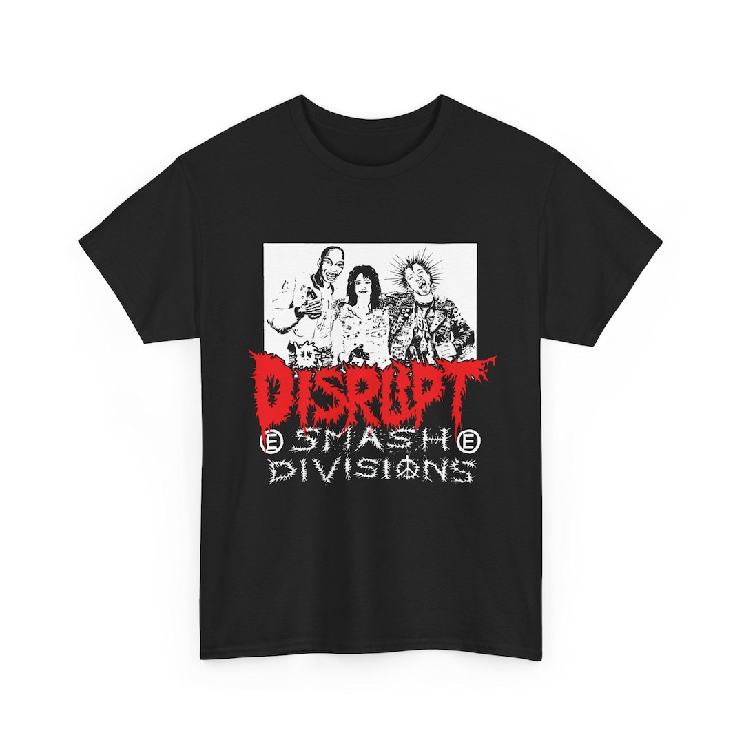Disrupt Tee-shirt, Crust Punk Hardcore, 7 Colorways - Etsy