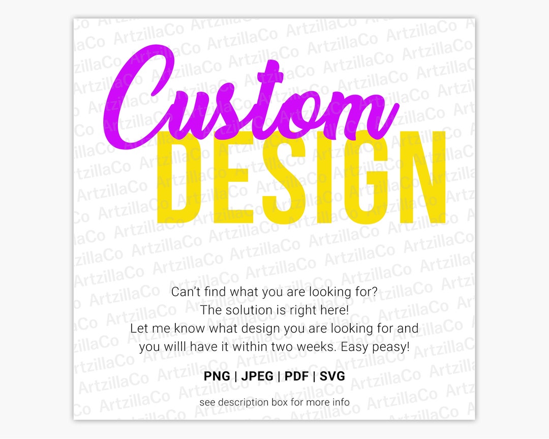 CUSTOM DESIGN | I Create a Custom Designs or Convert Images/logos to ...