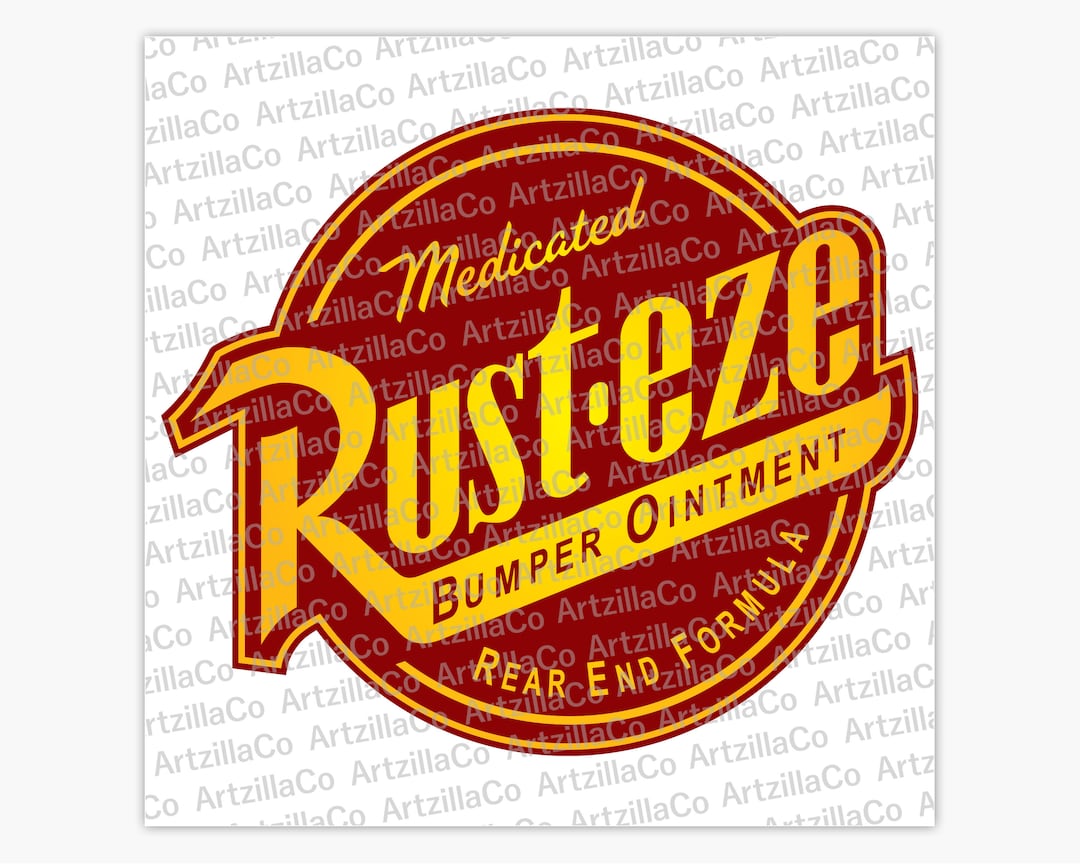 Cars | Medicated Bumper Ointment Rear End Formula | Rust-eze - Digital ...