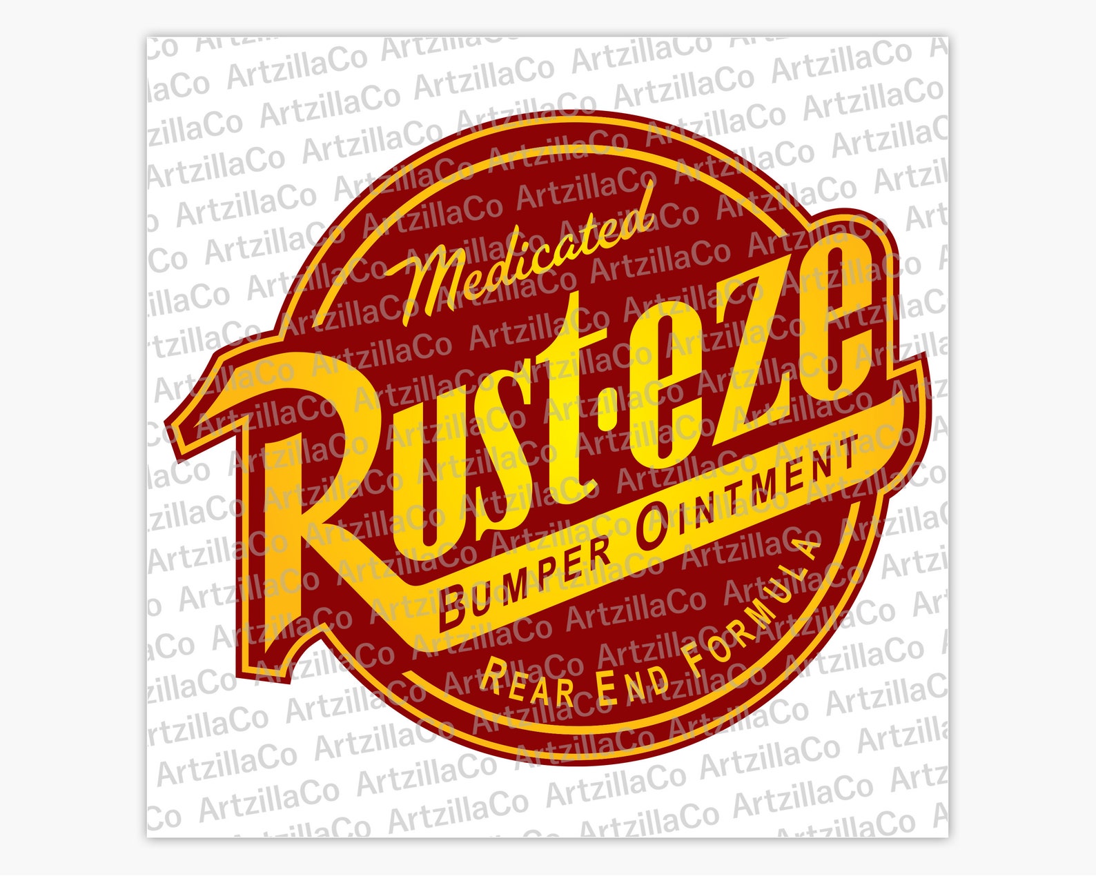 Cars Medicated Bumper Ointment Rear End Formula Rust-eze - Etsy