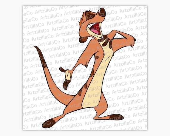 Lion King Timon Digital Download SVG - Etsy