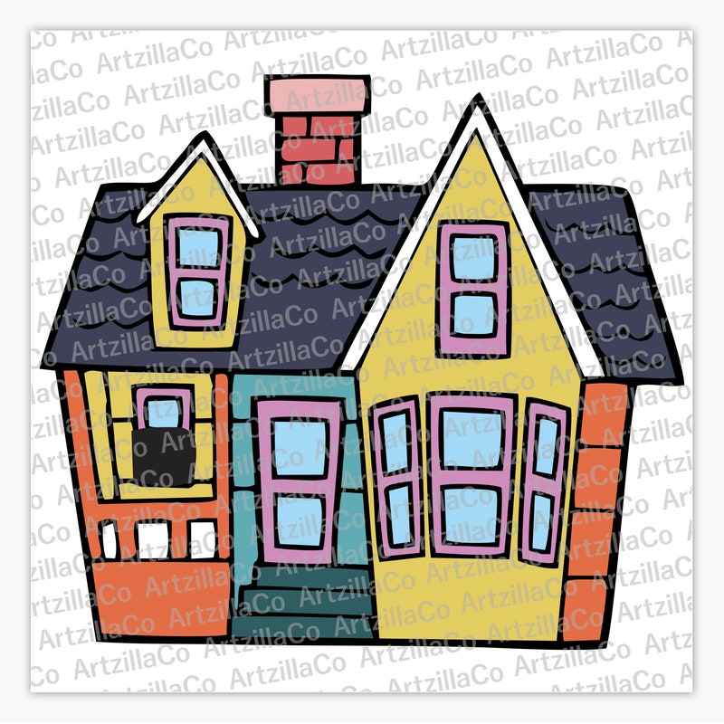 Up House Printable - Etsy