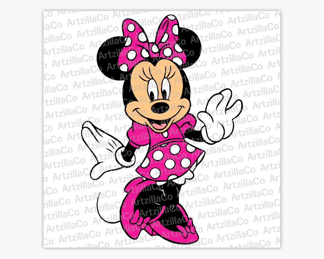 Minnie Mouse - Digital Download SVG - Etsy