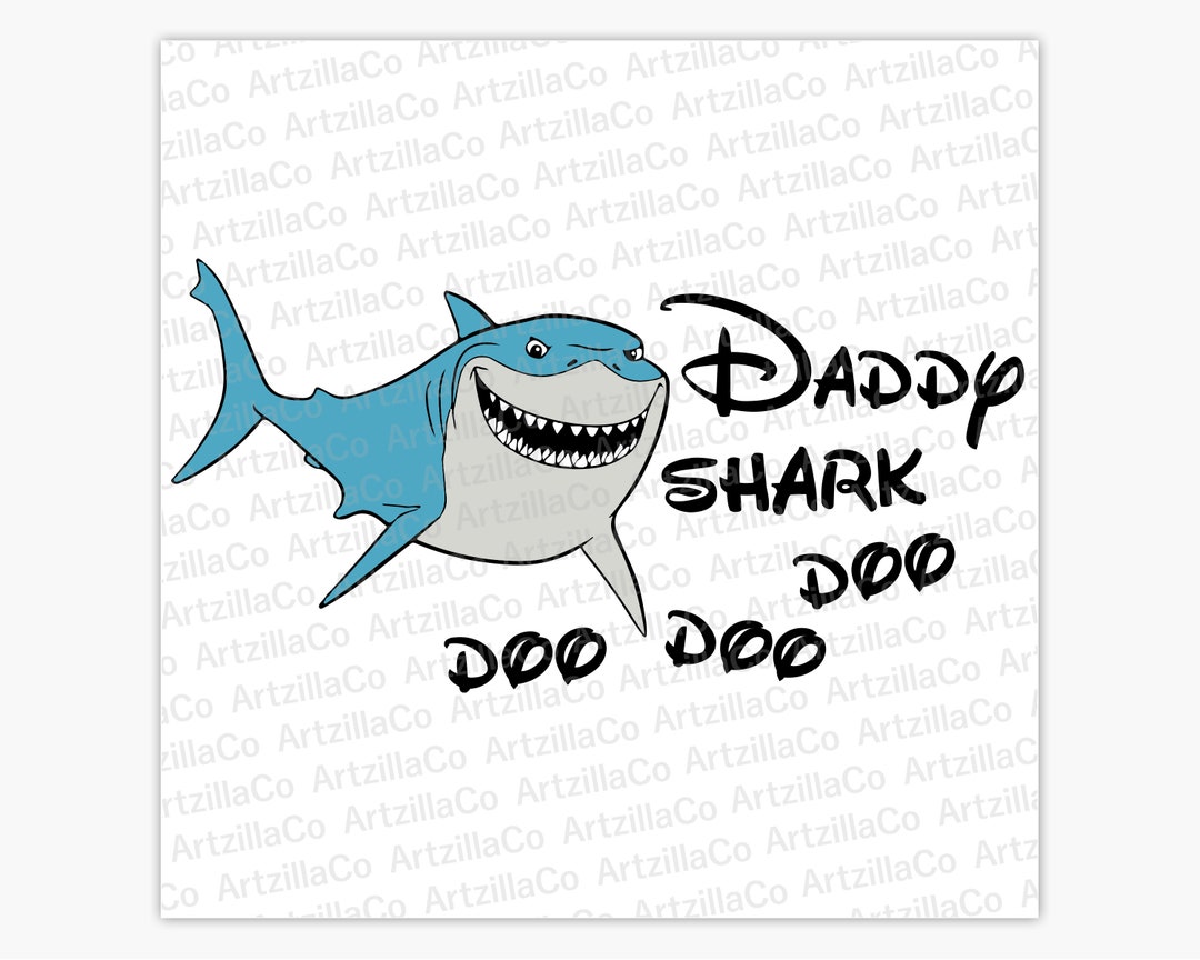 Finding Nemo - Bruce Shark - Daddy Shark Doo Doo Doo - Shark Family ...