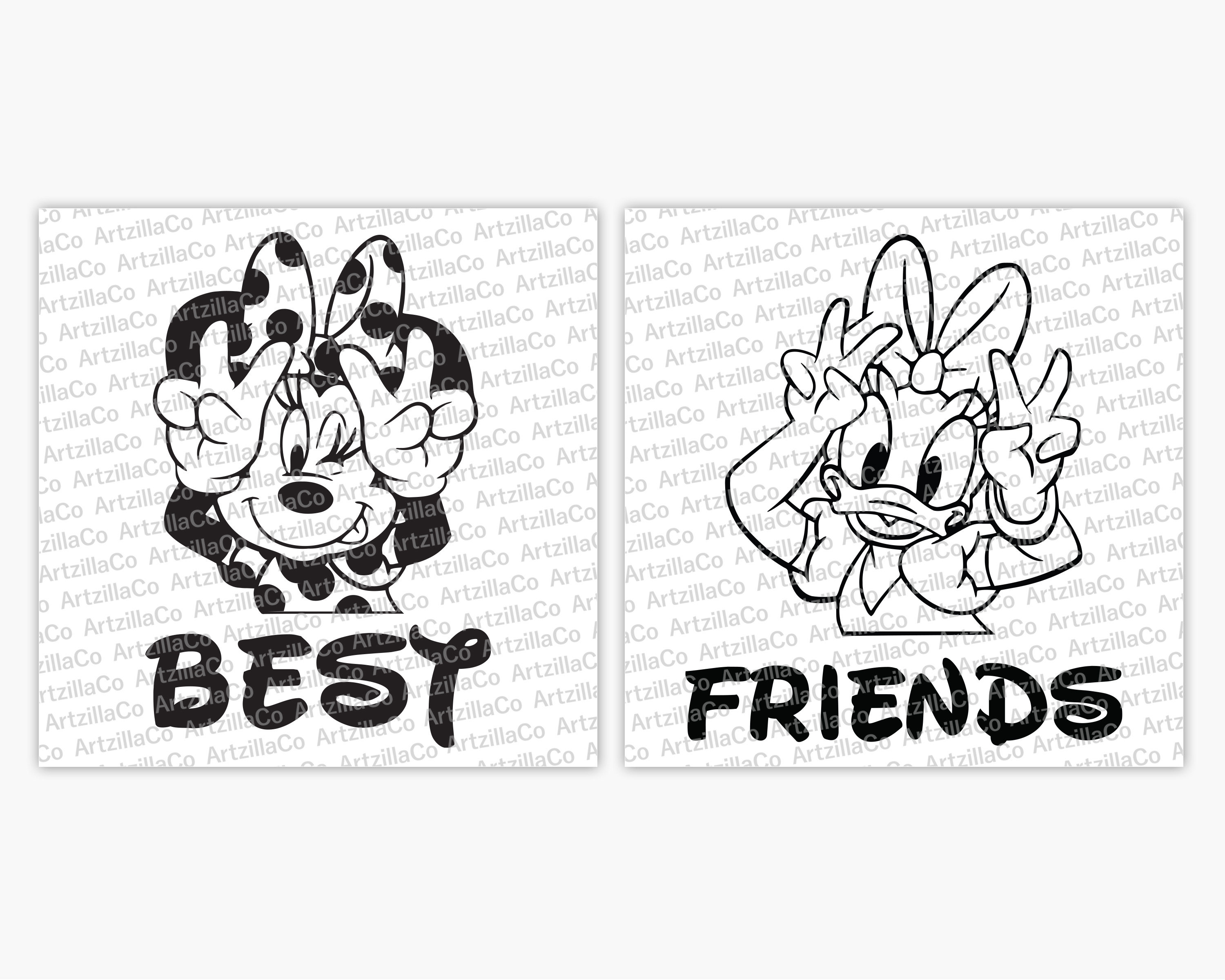 Daisy Duck And Minnie Mouse Best Friends