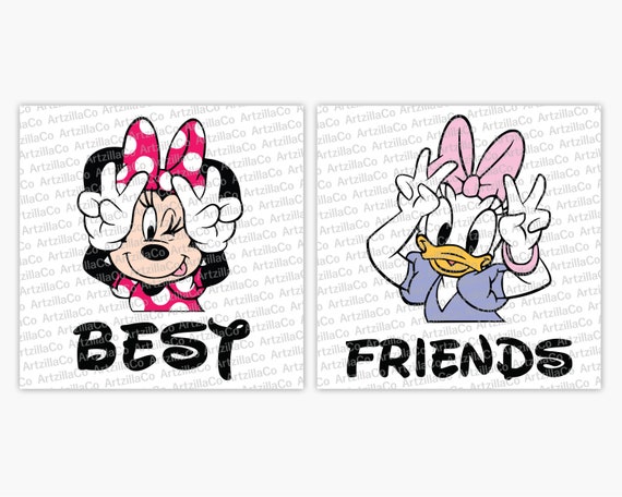 Daisy Duck And Minnie Mouse Best Friends