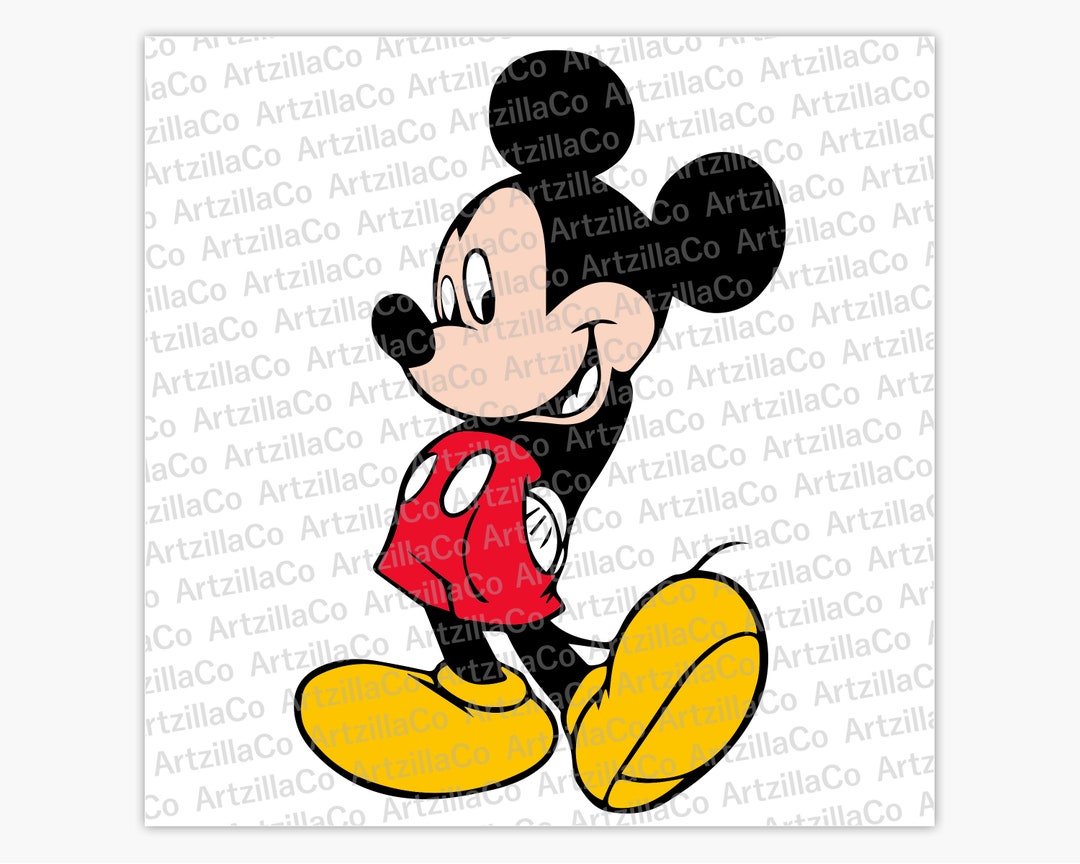 Mickey Mouse - Digital Download SVG - Etsy