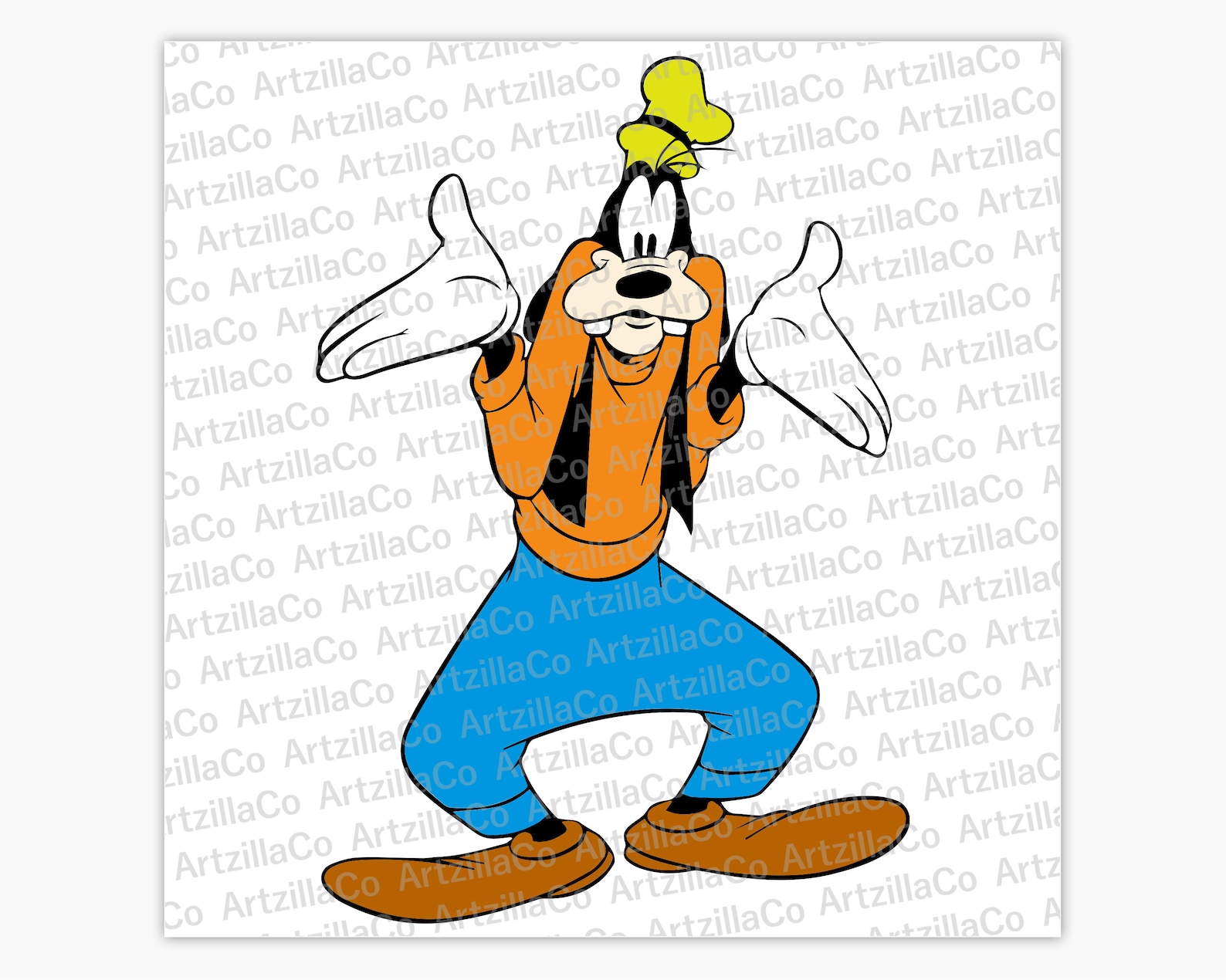 Goofy - Digital Download SVG - Etsy