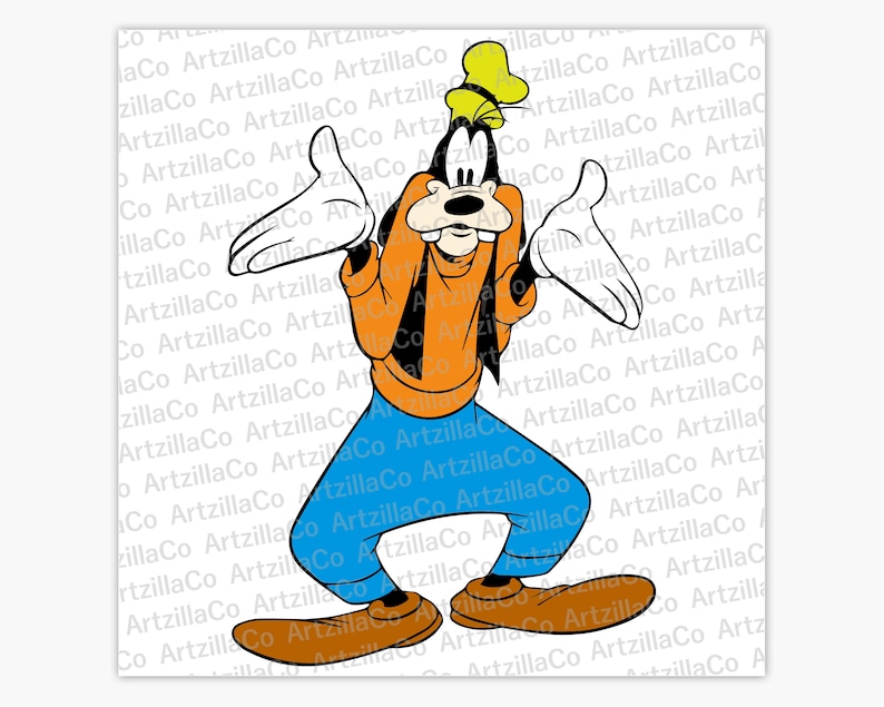 Goofy - Digital Download SVG - Etsy