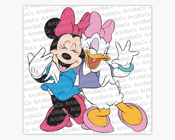 Minnie Mouse and Daisy Duck Best Friends Digital Download - Etsy