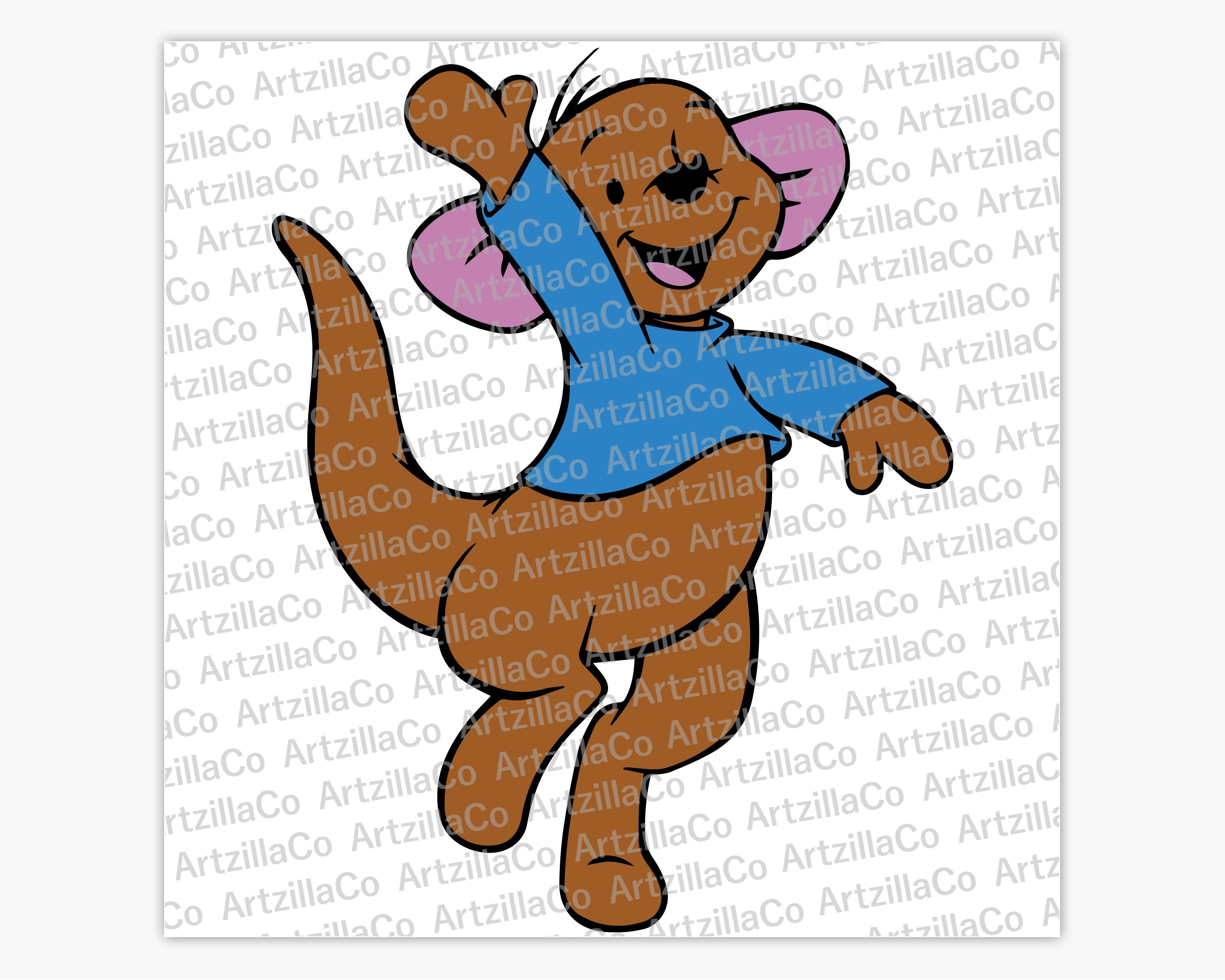 Winnie Pooh / Roo Descarga digital SVG - Etsy México
