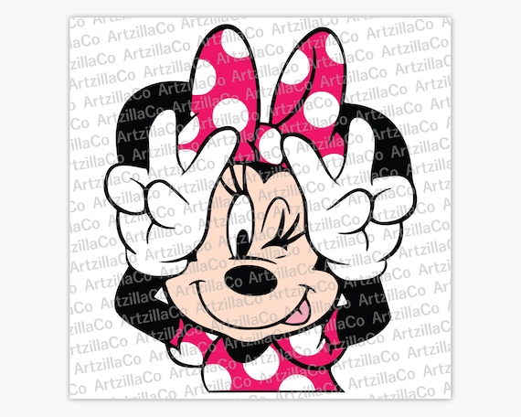 Minnie Mouse Digital Download SVG | Etsy