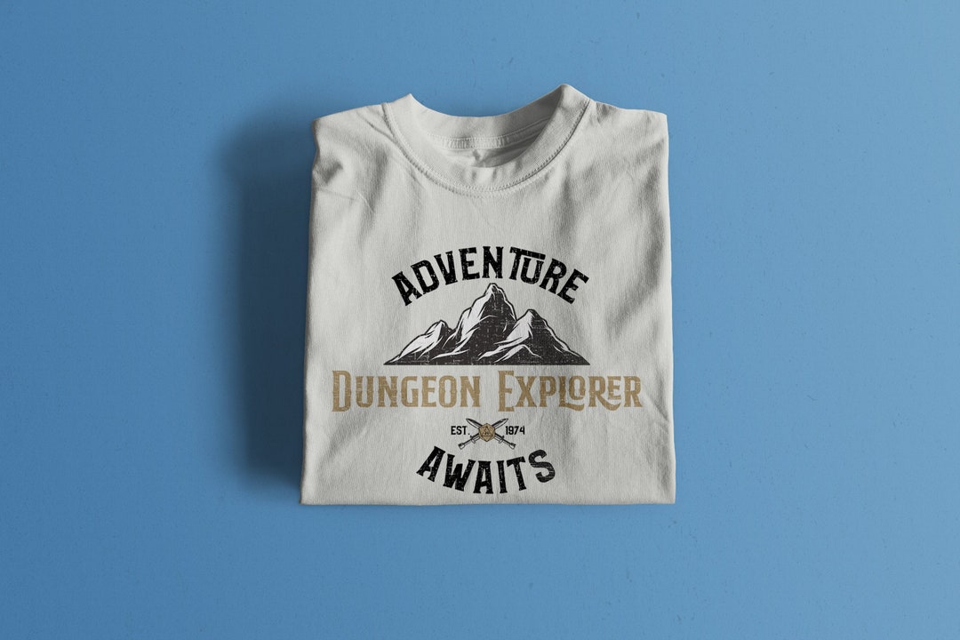 Adventure Awaits Dungeon Explorer Dnd Shirt, Table Top Gaming Shirt, DM ...