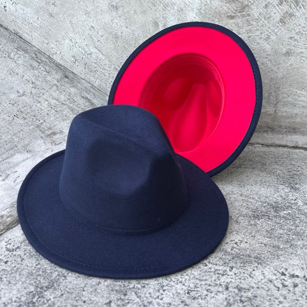 Two Tone Hat - Etsy