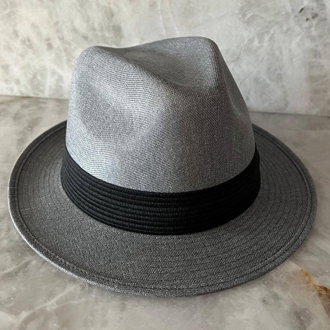 Gray Fedora Hat, Fedora for Men, Fedora for Women, Hat for Man, Hat for ...