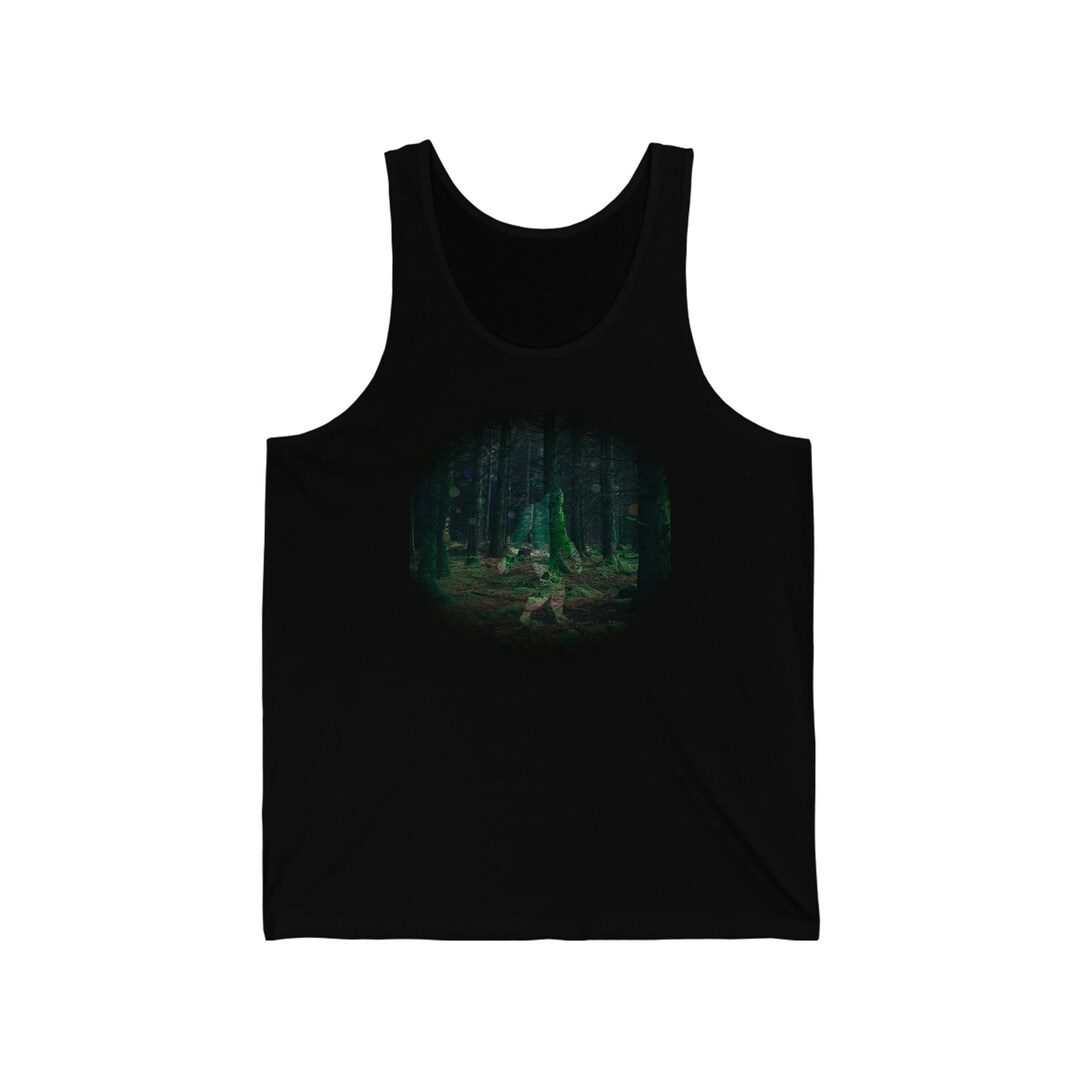 Cloaking Bigfoot unisex Tank - Etsy