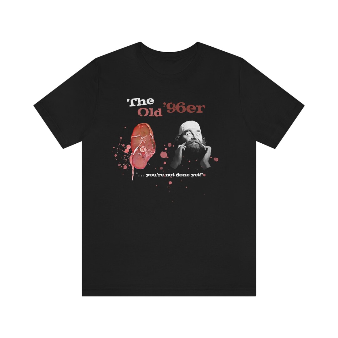 The Old '96er black Unisex Short Sleeve Tee - Etsy