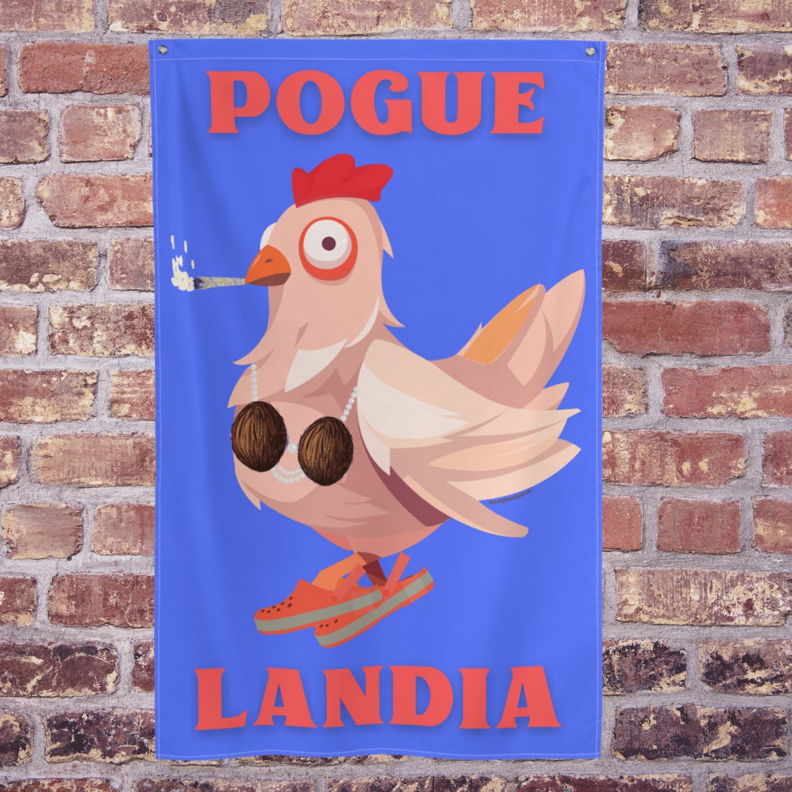 POGUELANDIA Pogue Landia Flag, Pogue Vs Kooks, Life of Pogues on the ...