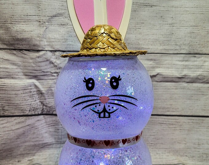 Easter Bunny LED Light, Easter Decor, Home Decor, Easter Lights, Table ...