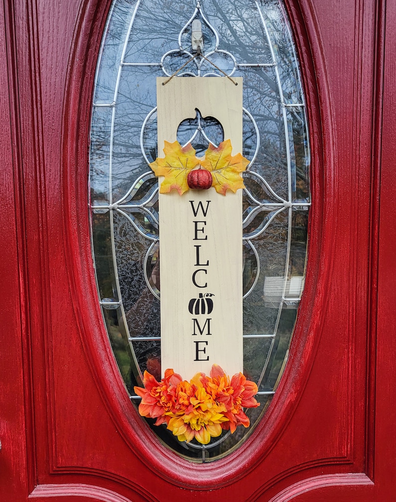 Fall Wooden Welcome Sign, Welcome Signs, Fall Decor, Home Decor, Fall ...