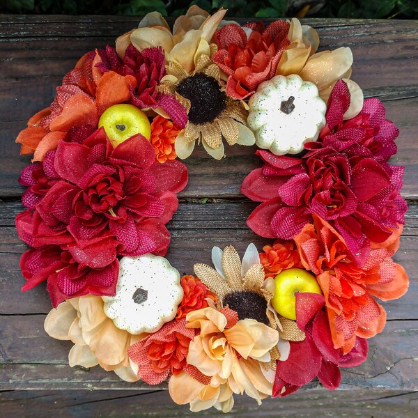 Fall Centerpiece Candle - Etsy