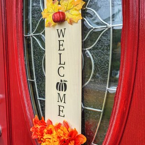 Fall Wooden Welcome Sign, Welcome Signs, Fall Decor, Home Decor, Fall ...