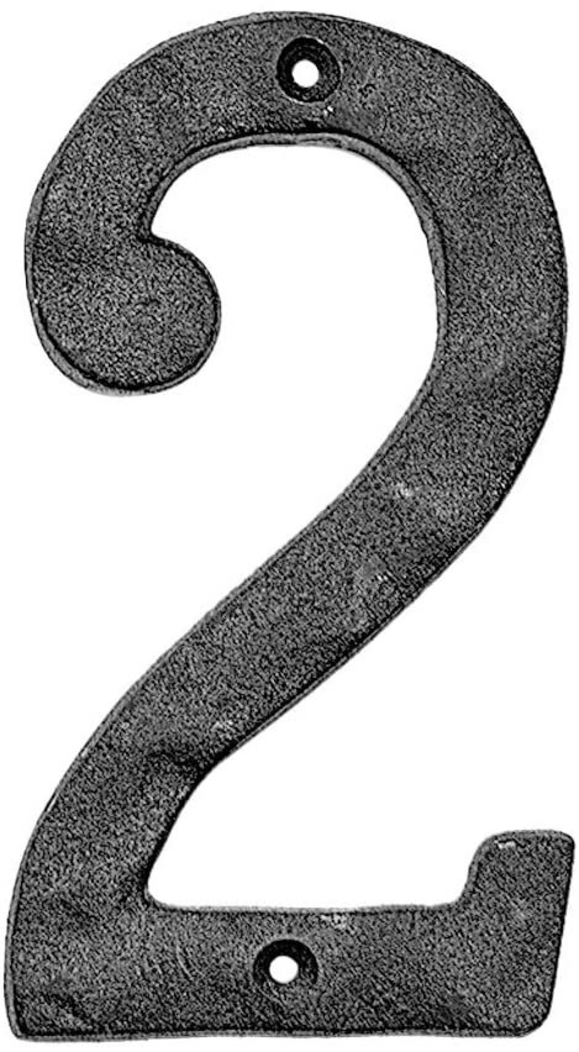 House Address Numbers Black Metal 5.5 Inch Home Number US | Etsy