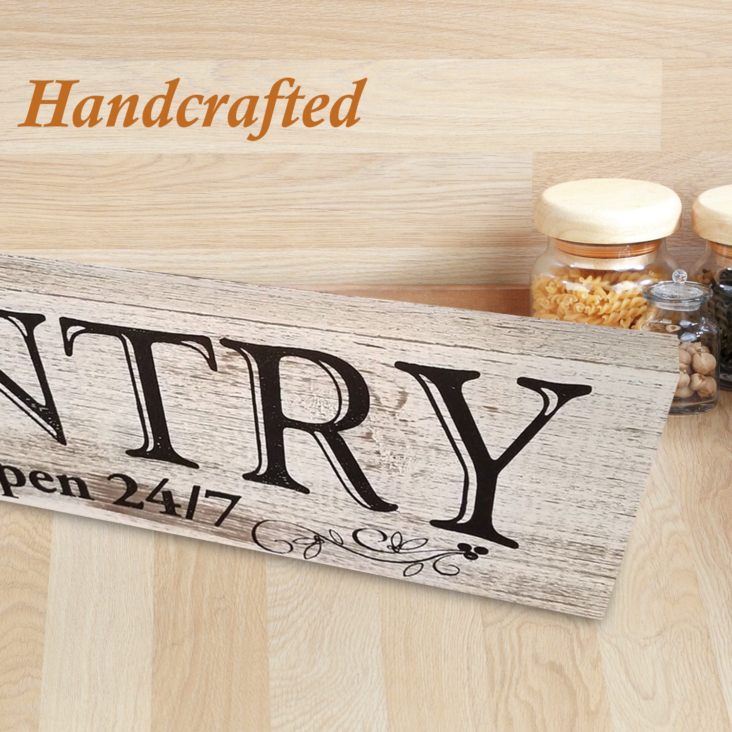Pantry Sign Rustic Kitchen Decor Farmhouse Kitchen Wall Decor - Etsy