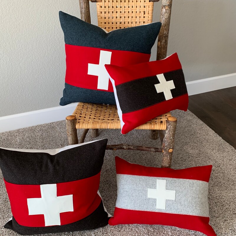 Cross Pillow - Etsy